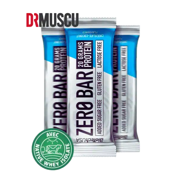 Zero Bar de Biotech : La barre protéinée gourmande et saine!