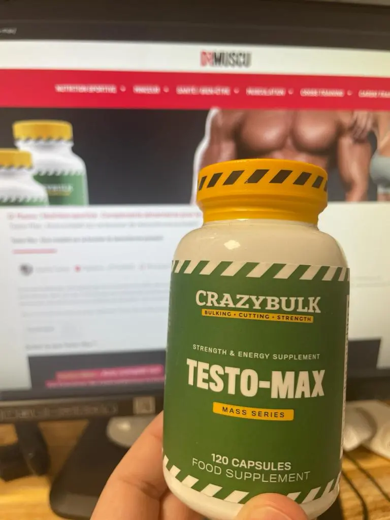 Testo-Max: Booster de testostérone pour la musculation