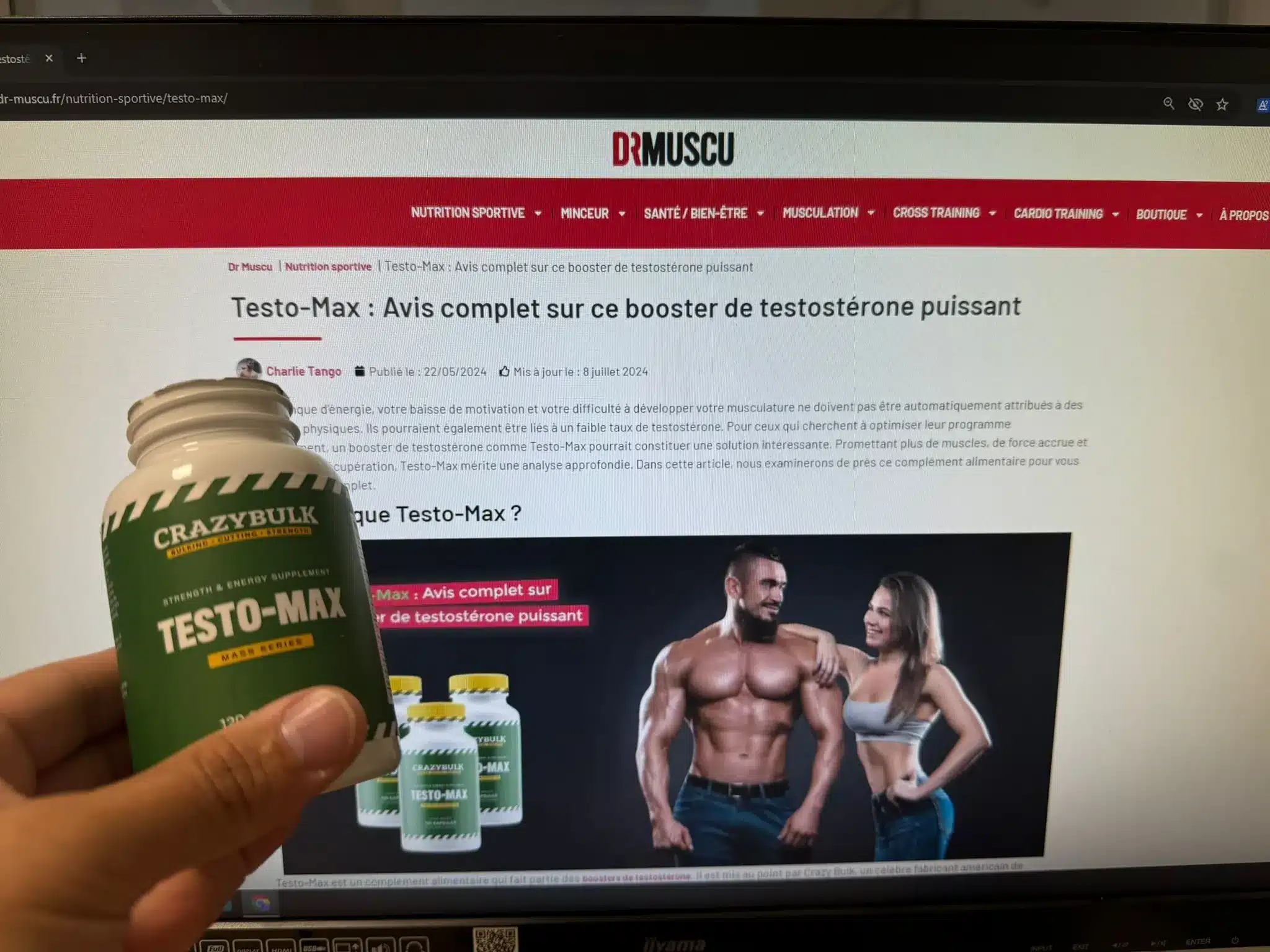 Testo-Max: Booster de testostérone pour la musculation